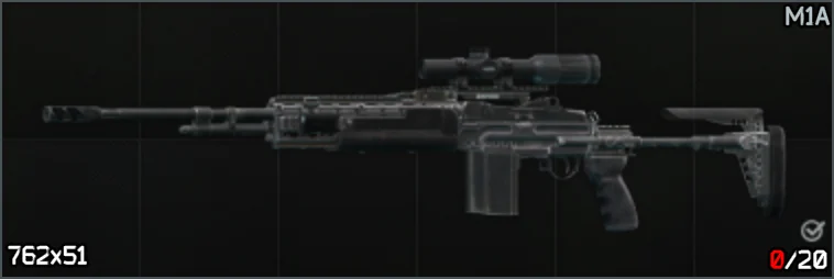 Springfield Armory M1A 7.62x51 rifle / Springfield Armory M1A 7.62x51 ライフル - Escape from Tarkov ...